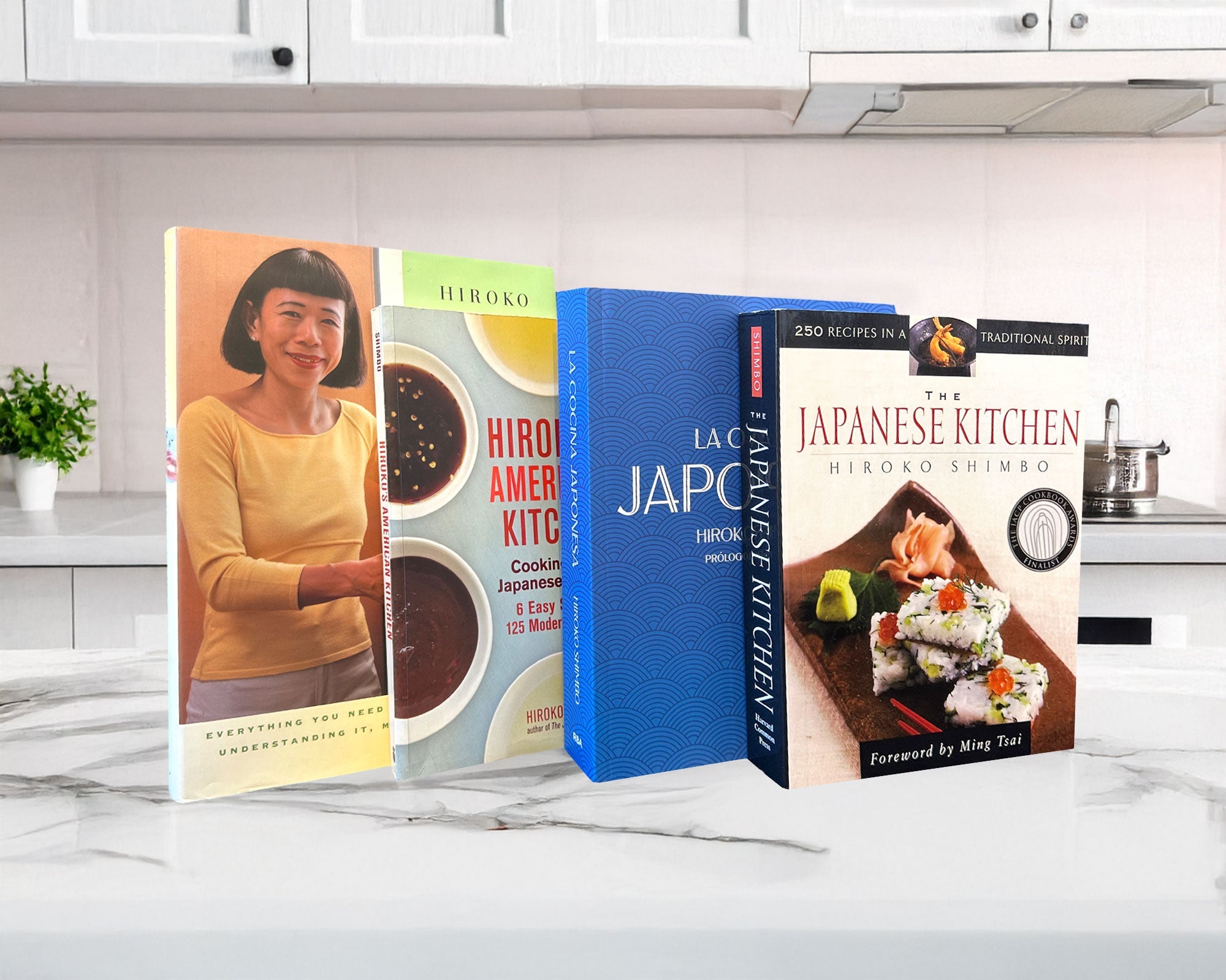 Award-Winning Japanese Cookbooks by Hiroko Shimbo